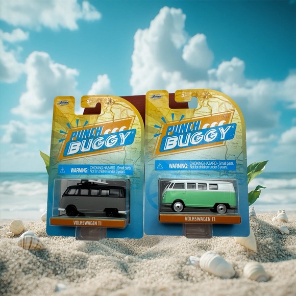 Slug Bug | Toys | Two New Jada Slug Bug Punch Buggy 64 Diecast ...